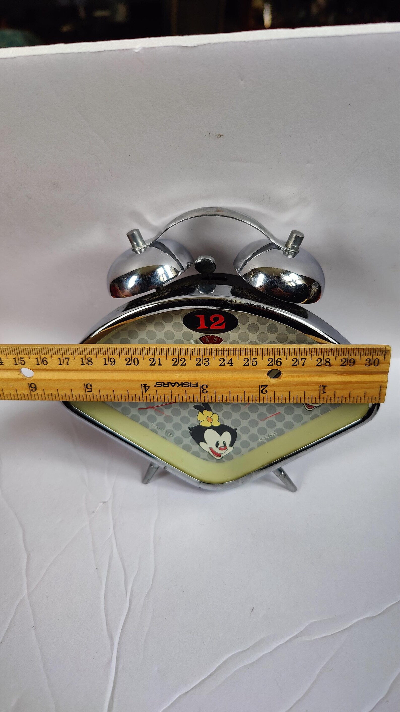 Vintage Animaniacs Wind-up Bell Alarm Clock - 90s Nostalgia - Etsy