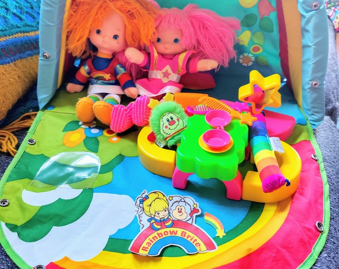 1983 Rainbow Brite Story Color Cottage With Tickled Pink and Rainbow ...