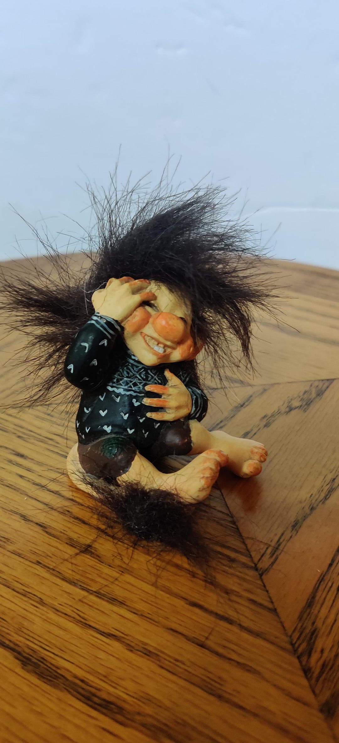Really Cute Scandinavian Troll Great Collectible Figurine Resin With ...