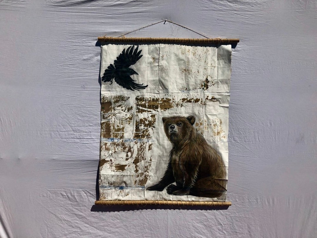 Raven and Bear - Etsy
