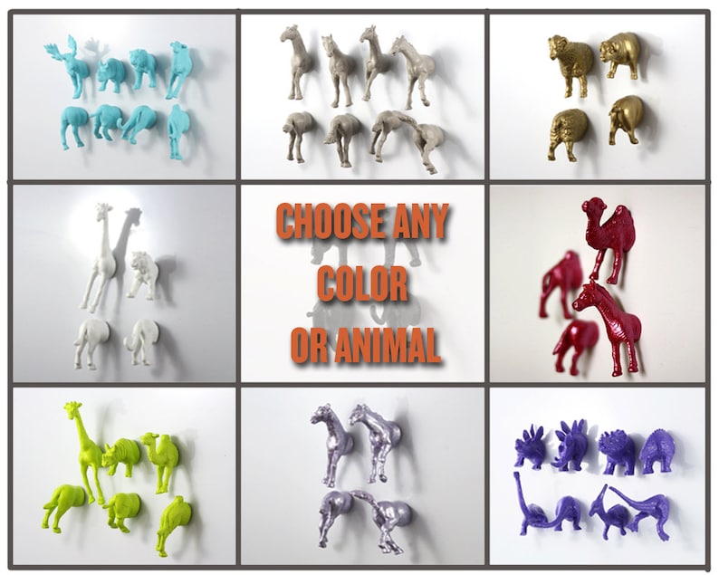 Create Your Own Set Choose Any Color or Animal Type to Make | Etsy