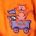 Clemson Tiger in a Wagon Burp Cloth and Bib - Etsy
