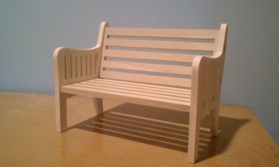 Barbie Size Bench - Etsy