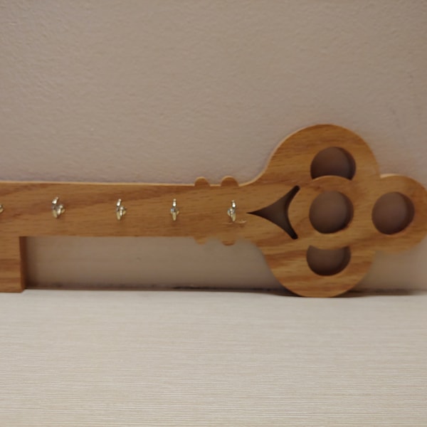 Key Shaped Key Rack - Etsy
