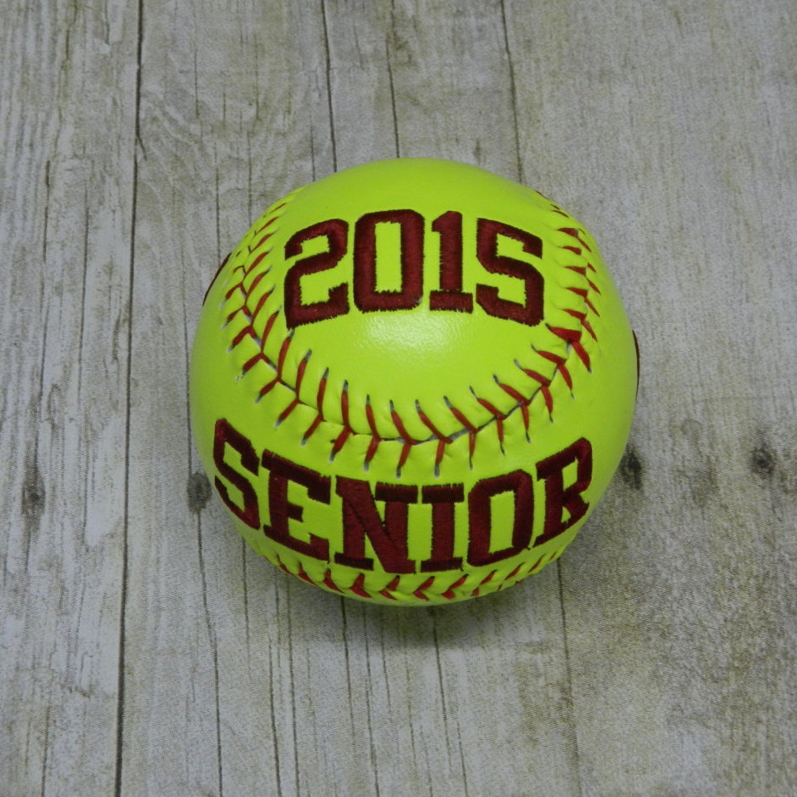 Embroidered Softball Softballs Custom Softball Softball | Etsy