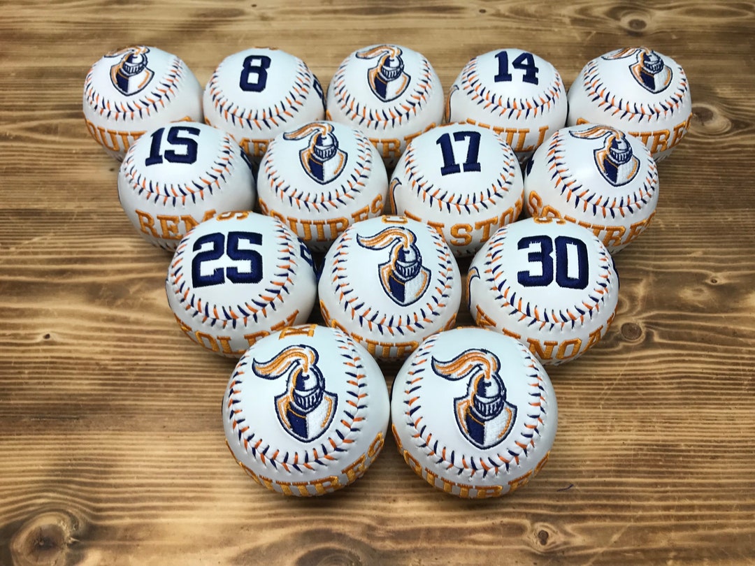 Baseball, Custom Embroidered Baseball, Baseball Trophies, Baseball ...
