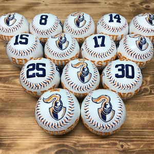 Baseball, Custom Embroidered Baseball, Baseball Trophies, Baseball ...