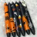 Halloween Pen, Pumpkin Pen, Spider Pen, Ghost Pen, Glitter Pen, Glitter ...