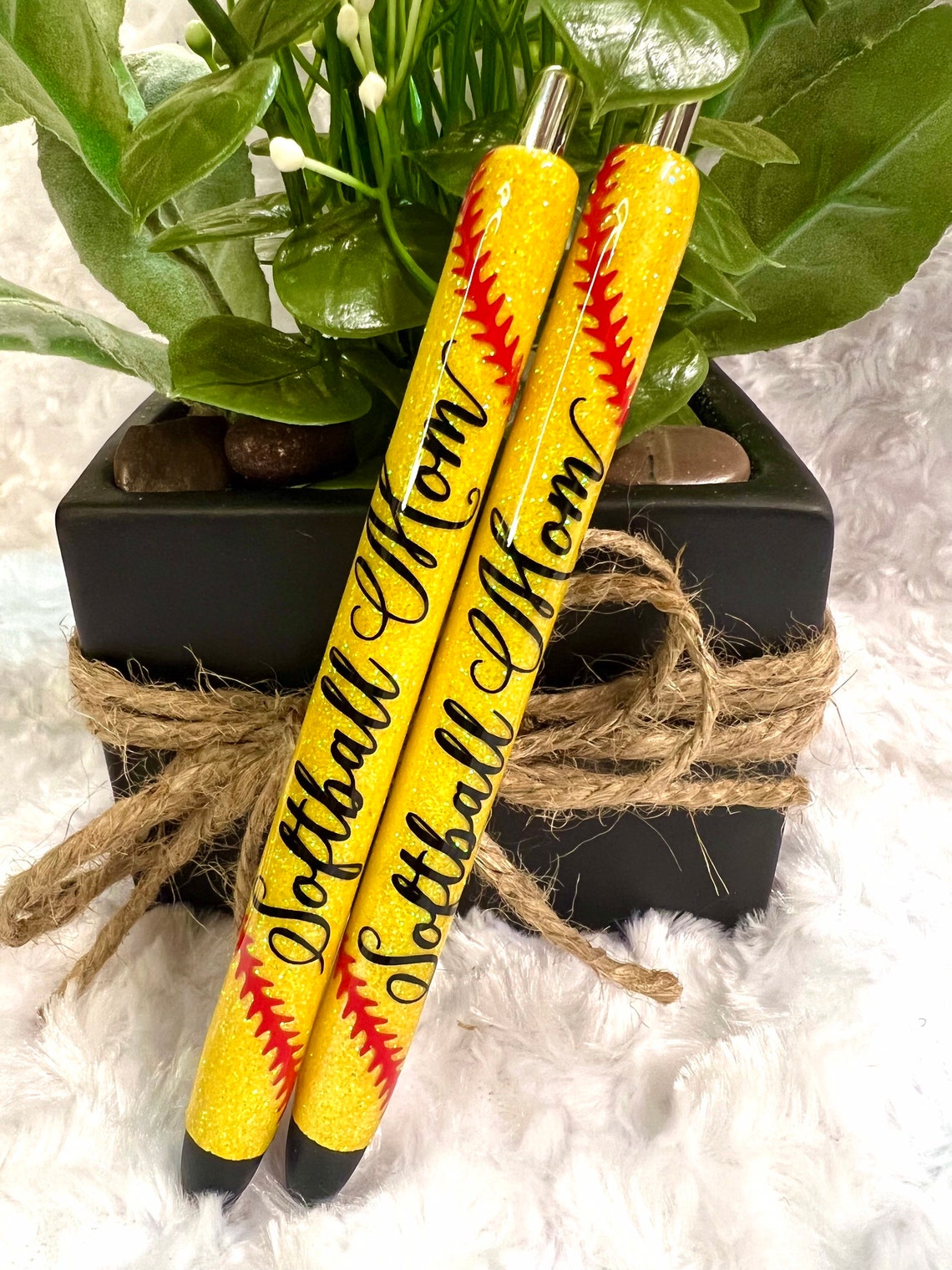 Glitter Pen, Glitter Pens, Softball Gift, Softball Mom, Custom Pens ...