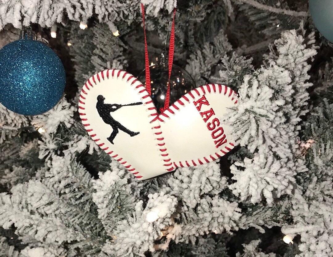 Baseball Ornament, Baseball Ornaments, Keychain, Baseball Gift ...