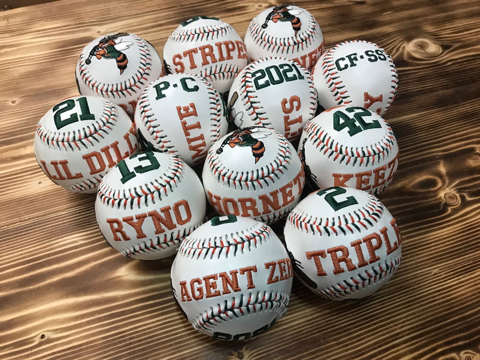 Custom Embroidered Baseball Baseball Trophies Baseball - Etsy