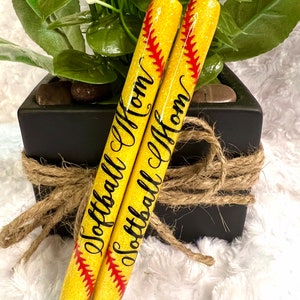 Baseball Pen, Glitter Pens, Baseball Gift, Baseball Mom, Custom Pens ...