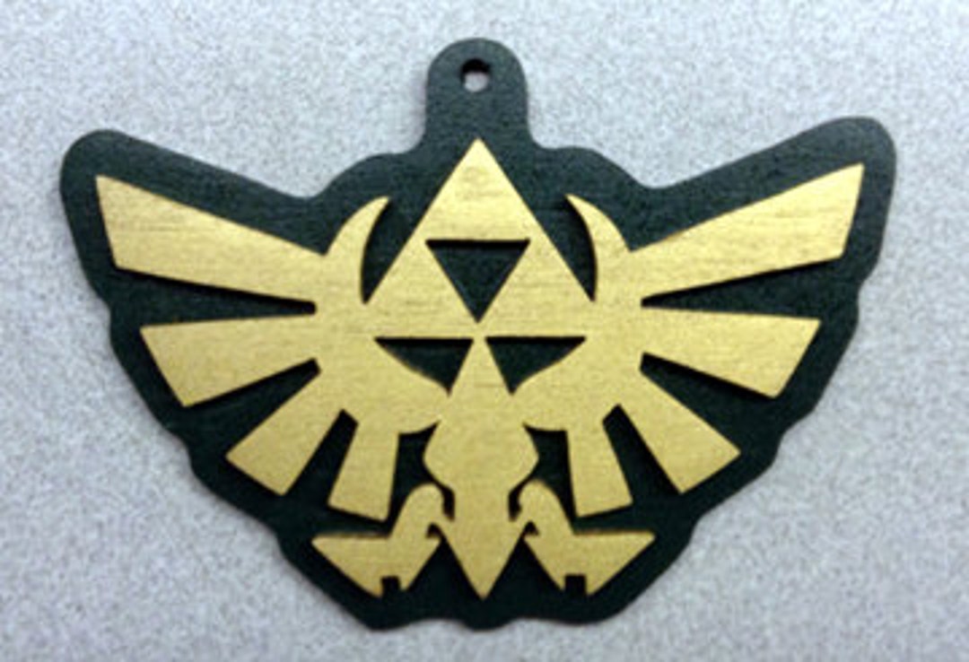Hyrule Symbol Onament (legend of Zelda) - Etsy