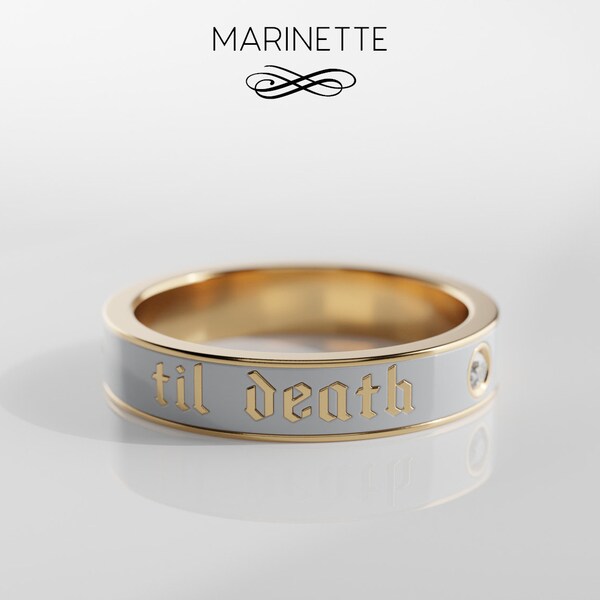 Until Death Ring - Etsy