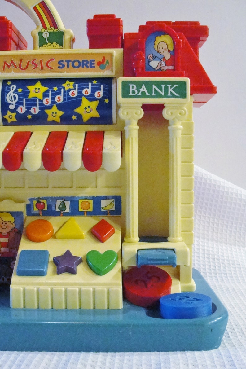 FISHER PRICE Smart Street Activity Town Center 1994 - Etsy