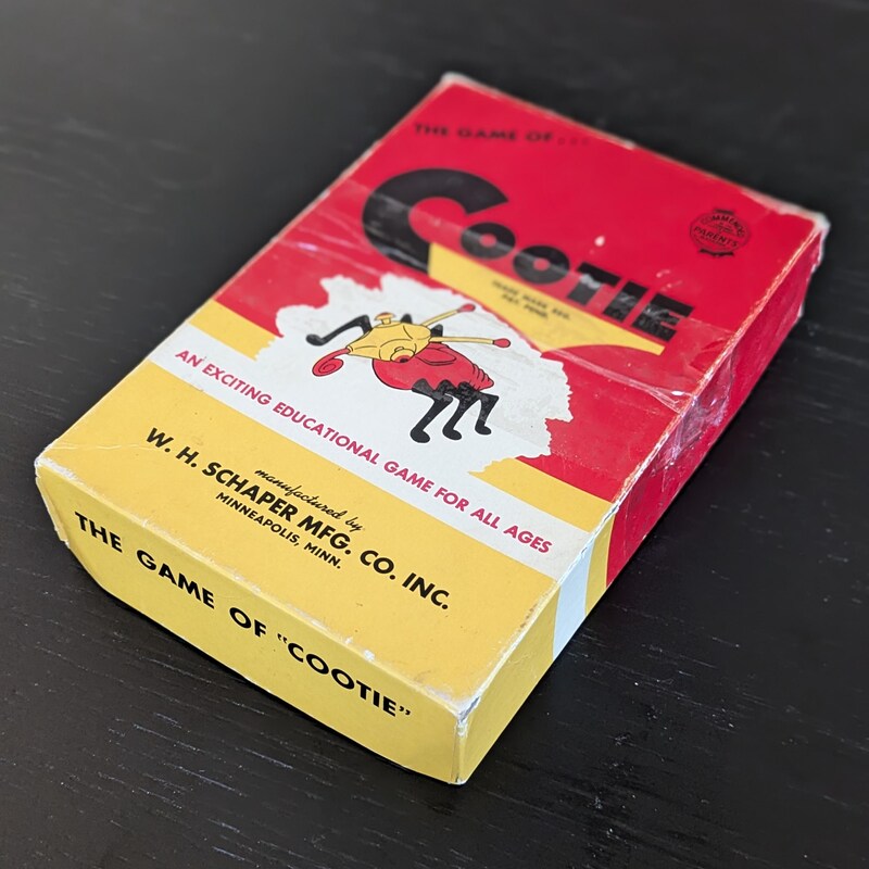 Vintage Cootie Game - Etsy