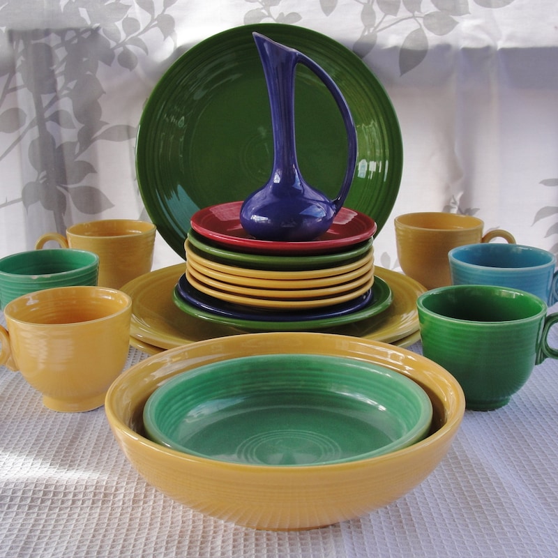 Vintage Fiesta Ware - Etsy