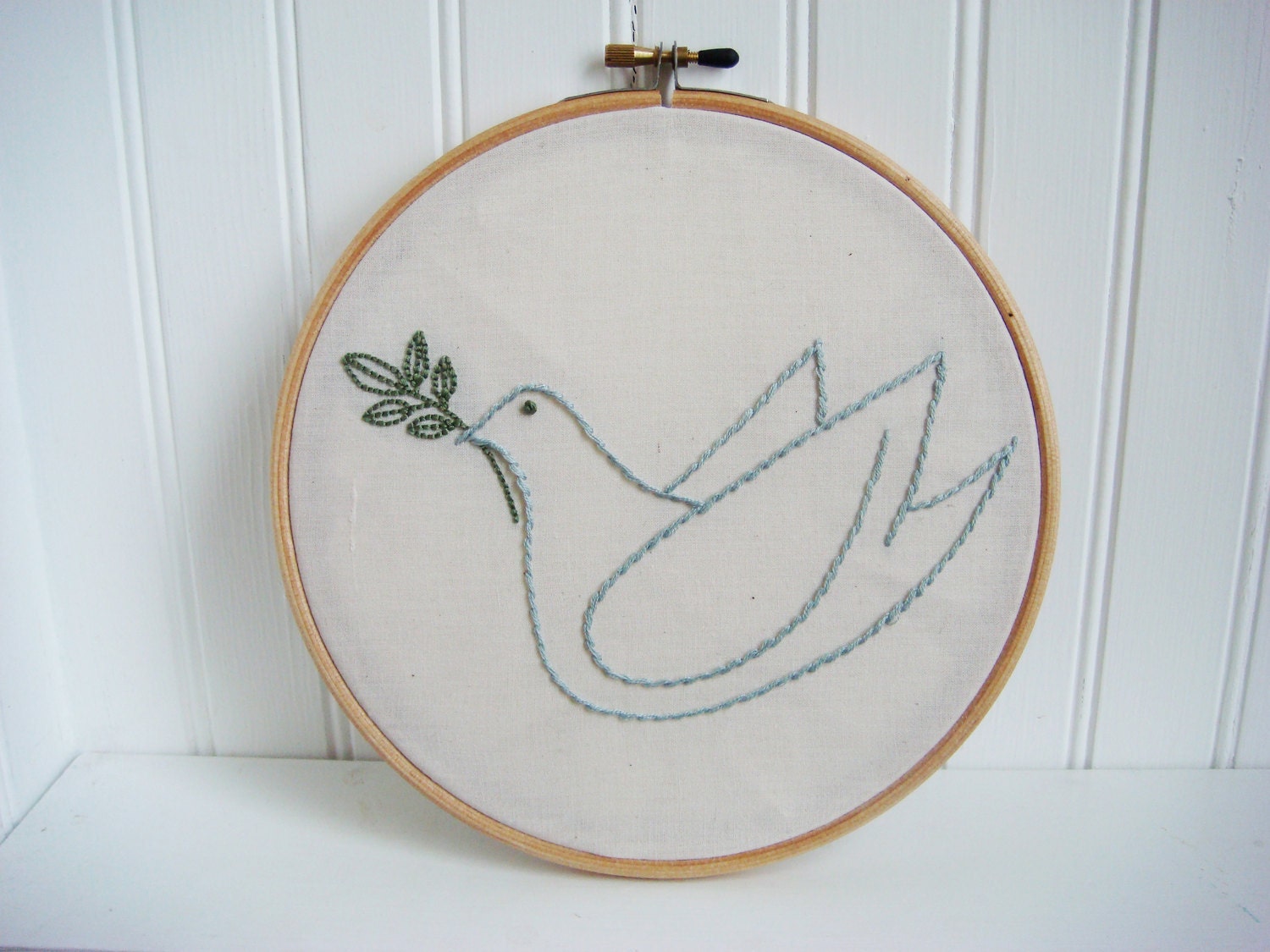 Peace Dove Hand Embroidery Pattern - Etsy