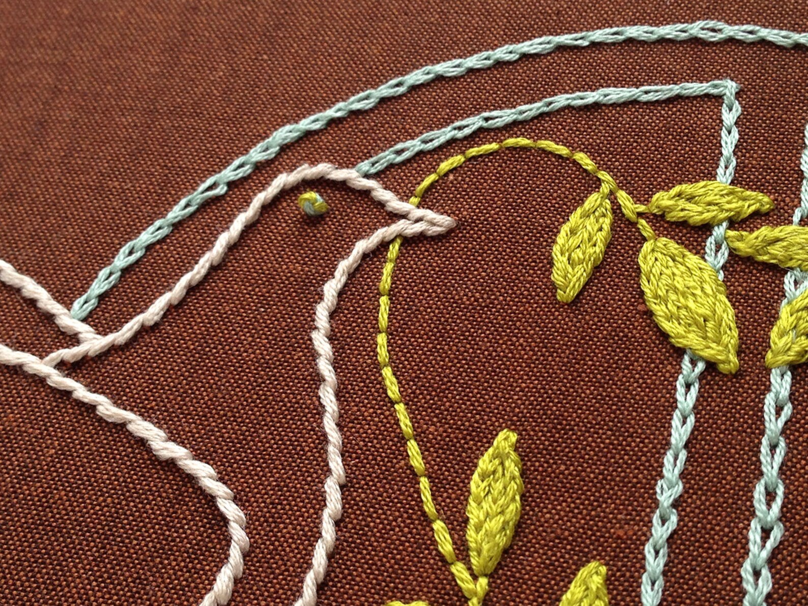 Peace and Love Hand Embroidery Pattern - Etsy