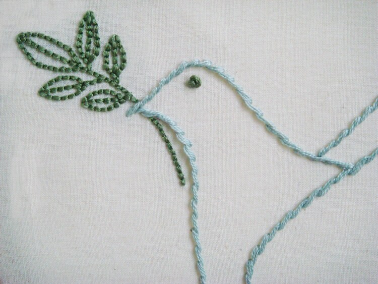 Peace Dove Hand Embroidery Pattern - Etsy