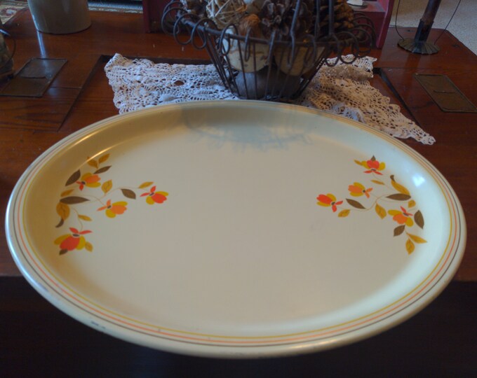 Rare Vintage Large Oval Metal Jewel Tea Turkey Platter - Etsy
