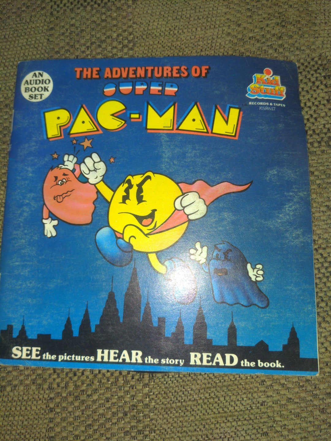 Vintage Pacman Kid Stuff Audio Book Set Rare - Etsy