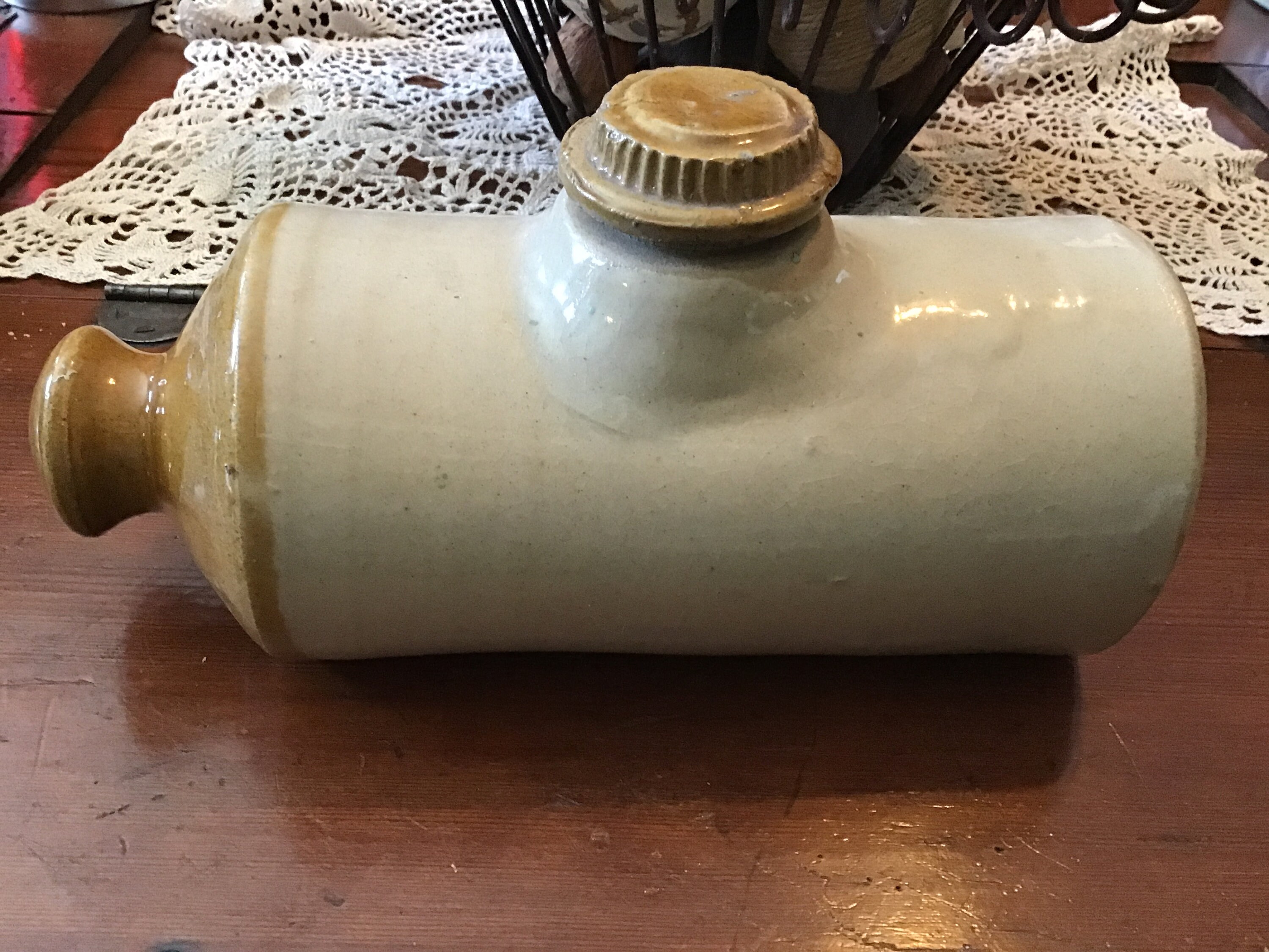 Antique Pottery Carriage Buggy Foot Warmer/bed Warmer Rare - Etsy
