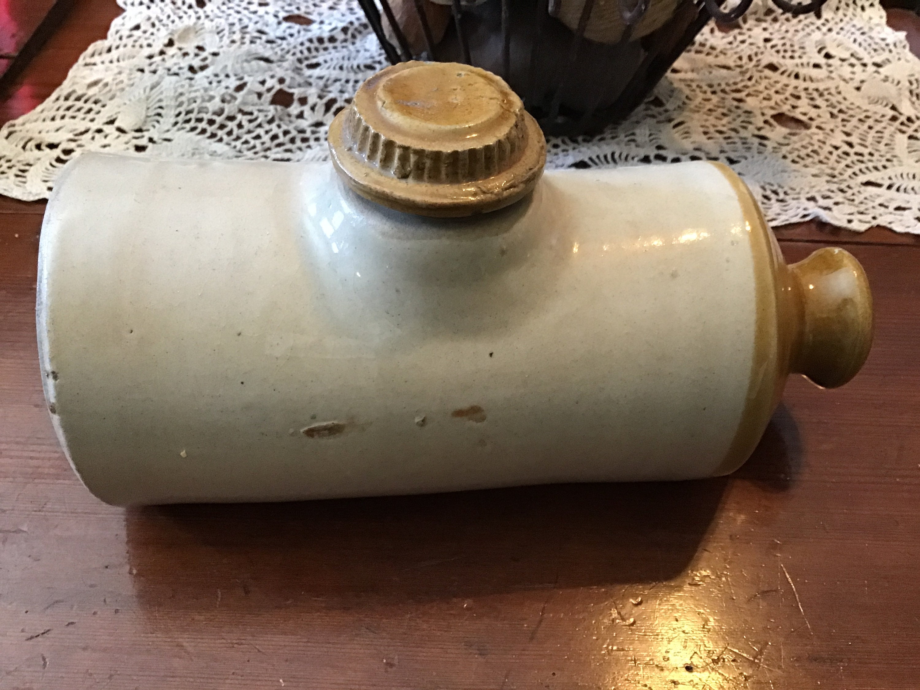 Antique Pottery Carriage Buggy Foot Warmer/bed Warmer Rare - Etsy