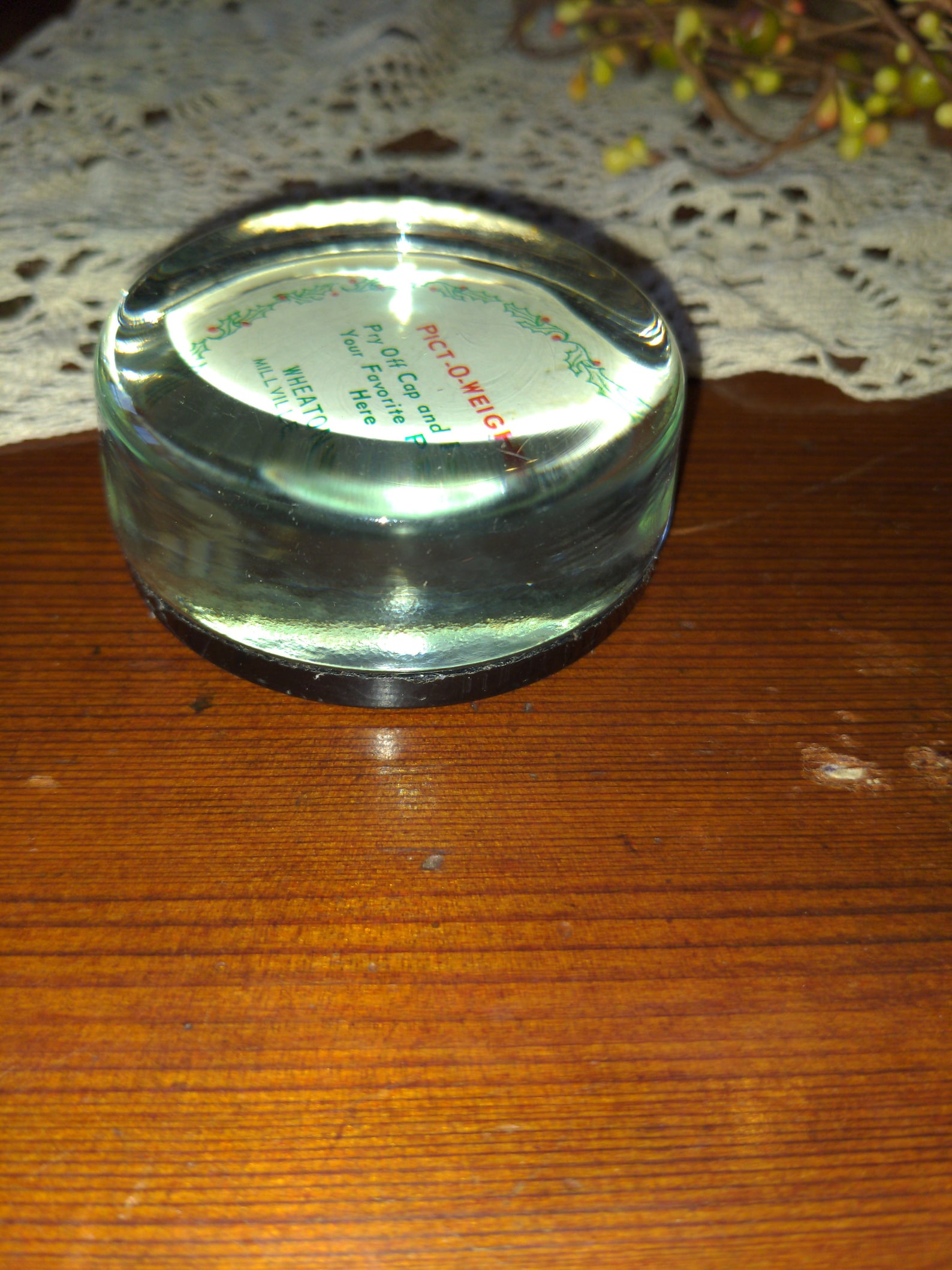 Vintage Wheaton Ware Pict.o.weight Make Your Own Paperweight Gift - Etsy