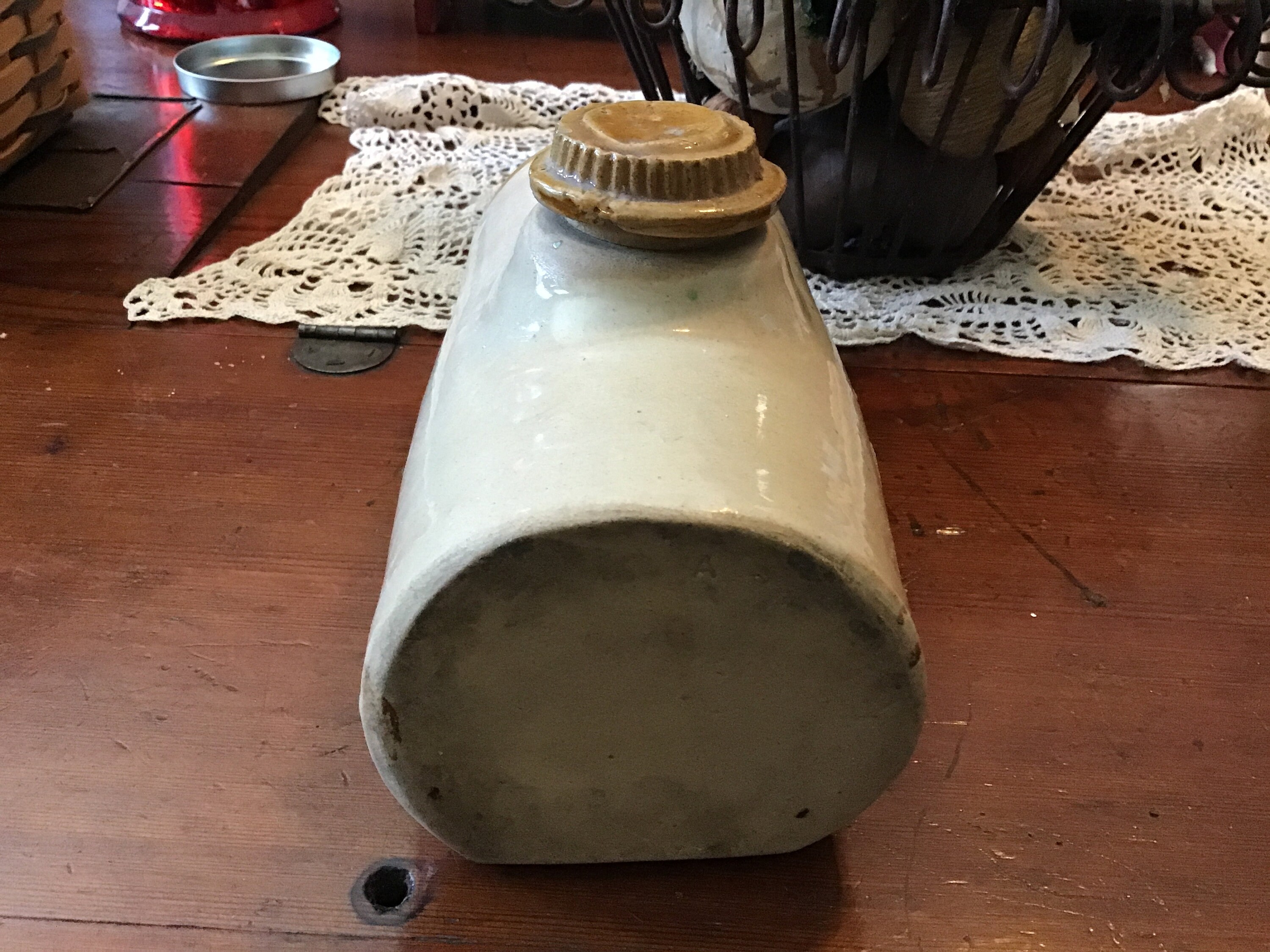 Antique Pottery Carriage Buggy Foot Warmer/bed Warmer Rare - Etsy