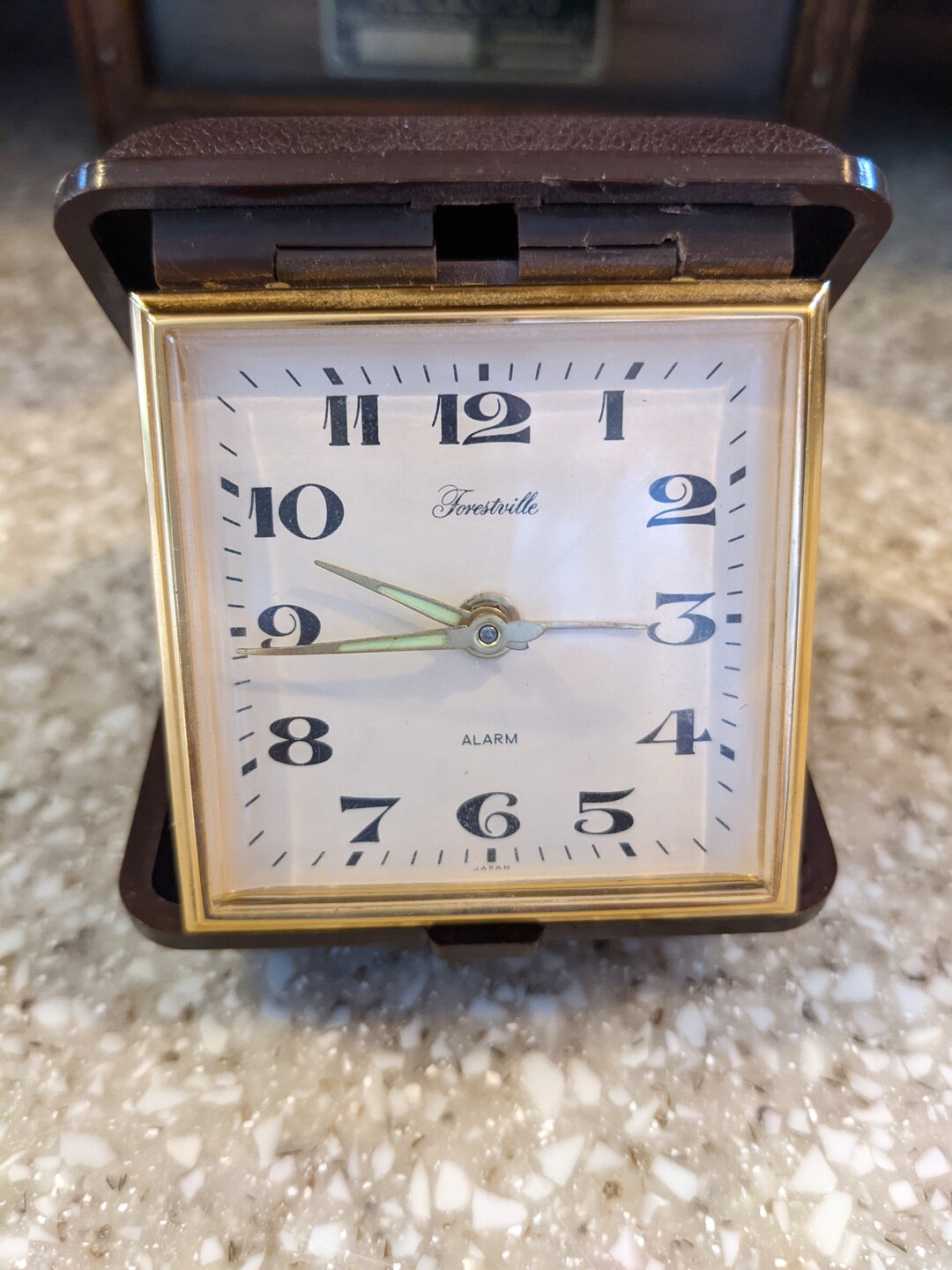 Vintage Forestville Travel Foldup Alarm Clock - Etsy