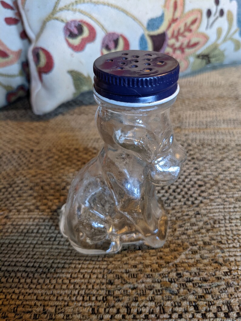 Vintage Clear Glass Adorable Bulldog/ Dog Cohodas Vineyard - Etsy