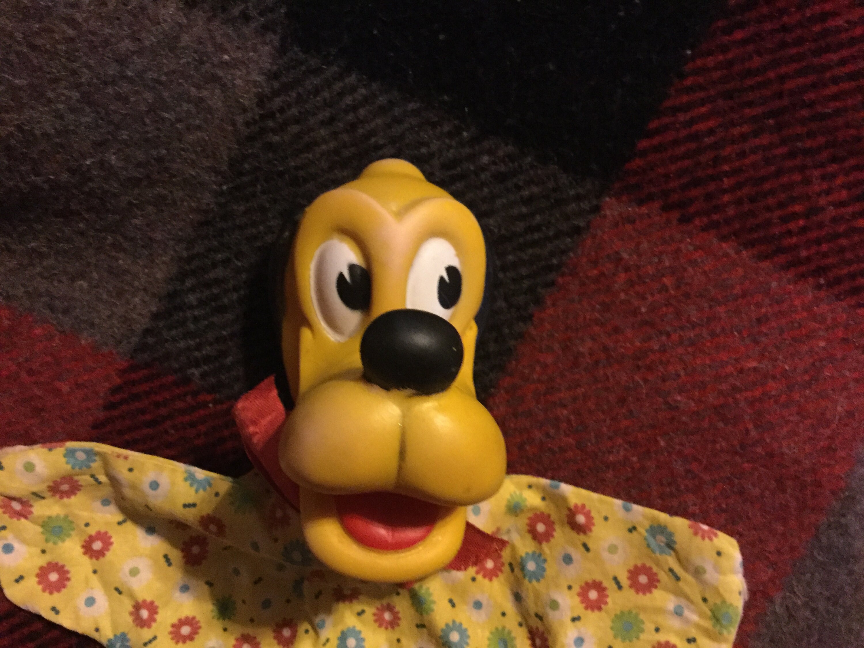 Vintage Pluto cloth Hand Puppet Gund Walt Disney Product | Etsy