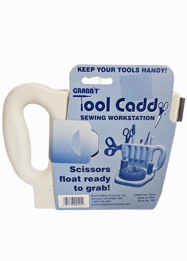 Original Grabbit Tool Caddy, Portable Workstation, Hand Sewing Caddy ...