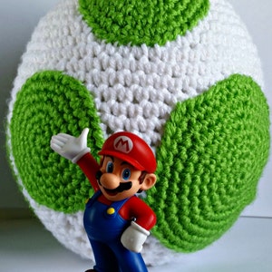 Yoshi Egg Amigurumi Crochet Pattern PDF/ Yoshi's Island/ Yoshi's Wooly ...