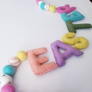 Easter Felt Garland Felt Ball Garland Spring Garland Easter | Etsy