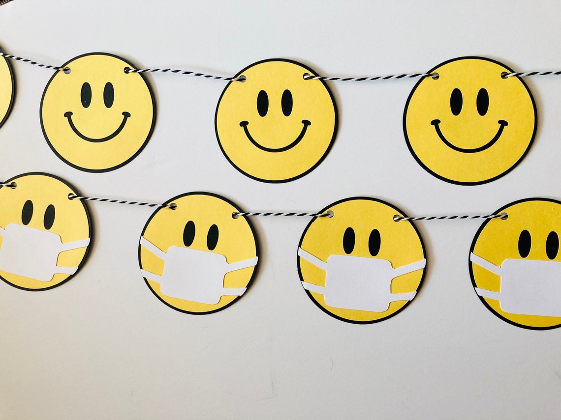Smiley Face Happy Face Smiley Banner Happy Banner - Etsy