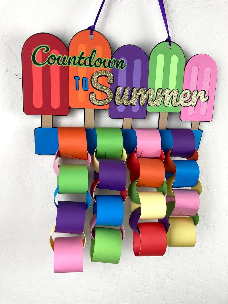 Countdown the Last Days of School Until Summer Vacation, Countdown ...