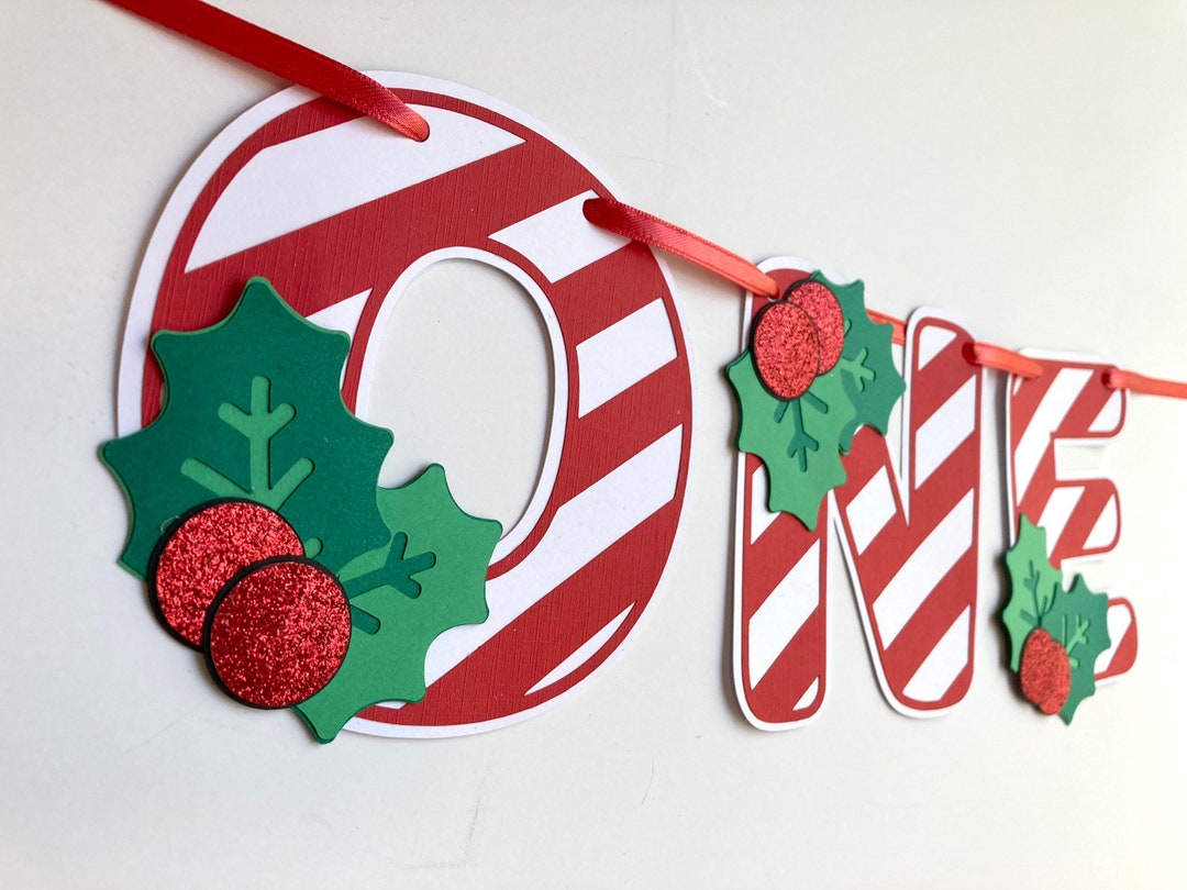 Candy Cane Banner, Christmas Party, Merry Christmas Banner, Christmas ...