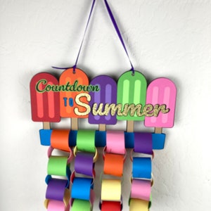Countdown the Last Days of School Until Summer Vacation, Countdown ...