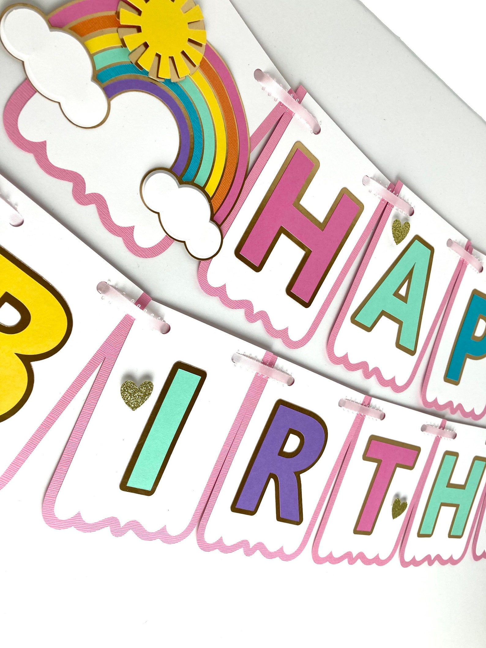 Rainbow Birthday Decorations Rainbow Theme Birthday Party - Etsy