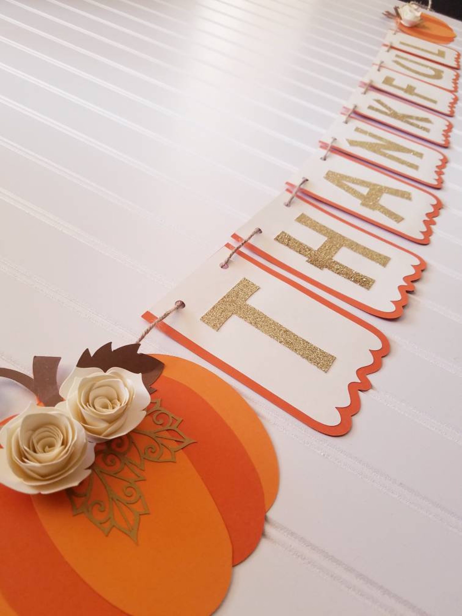 Fall Banner, Pumpkin Banner, Fall in Love, Thanksgiving Banner ...