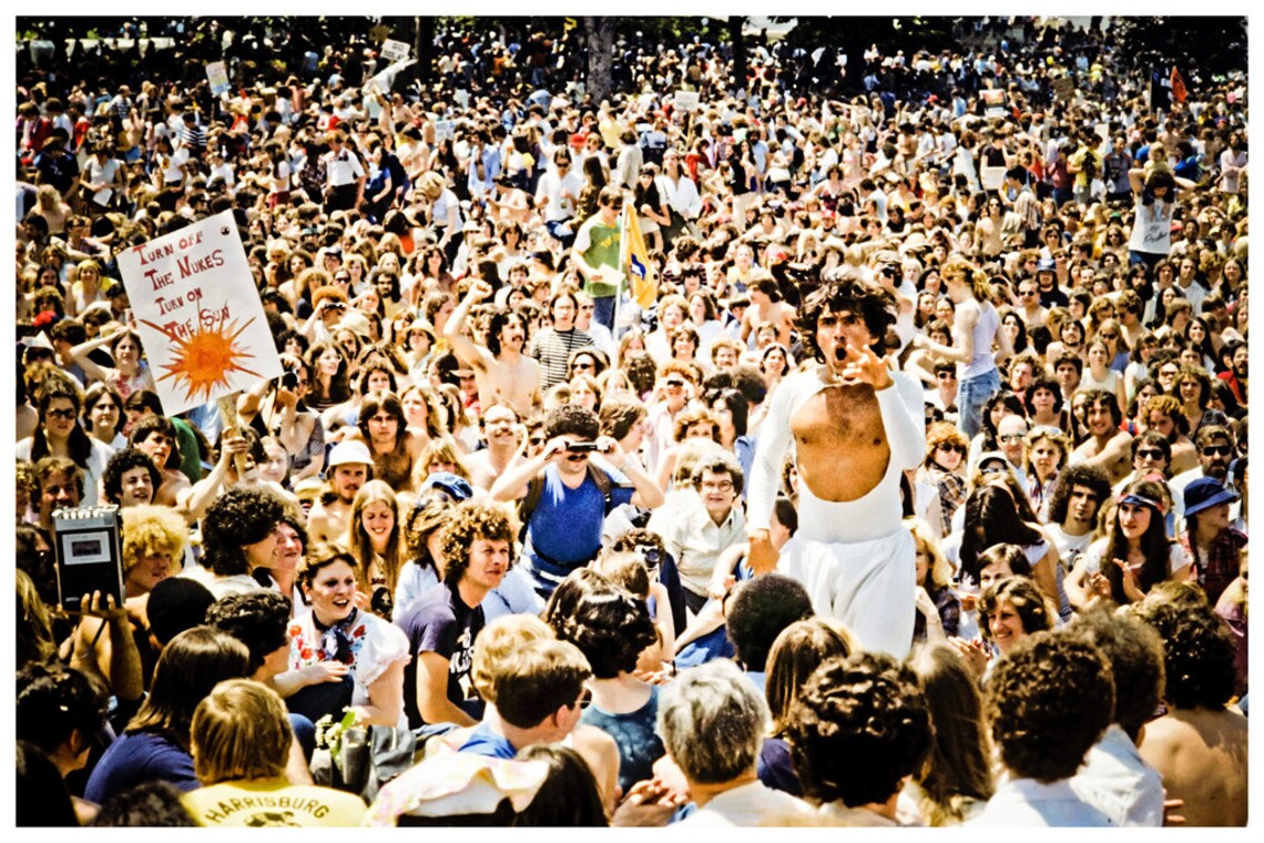 1970s Protest Rally Vintage Photograph Cool 12x8 Wall Decor - Etsy