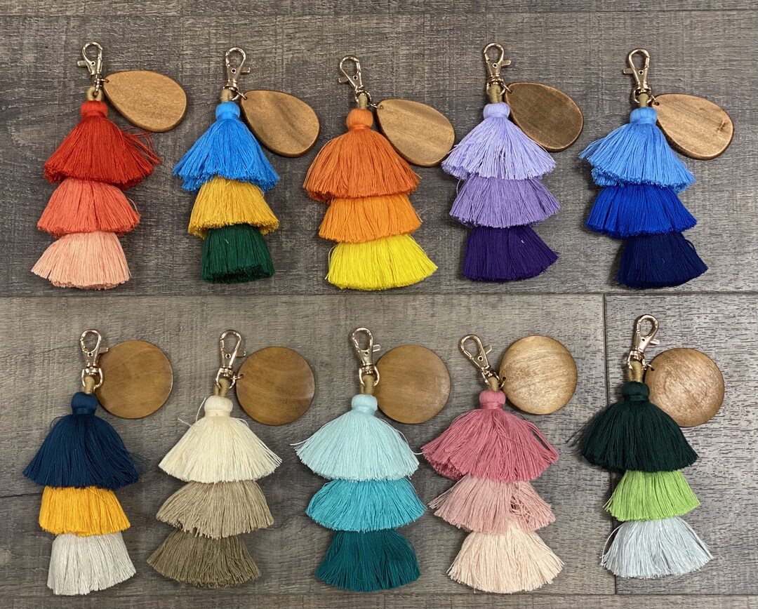 Large 3 Tiered Keychain - Etsy