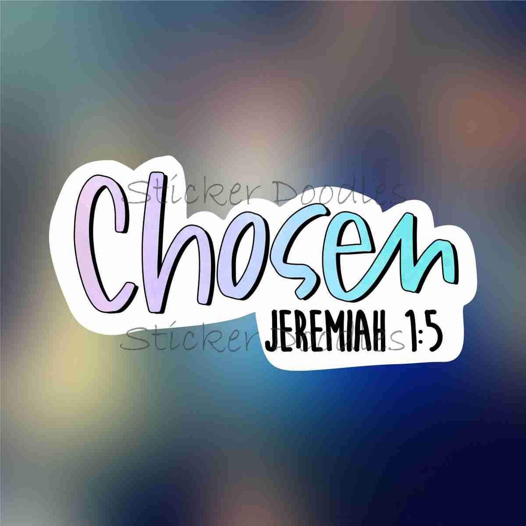 Chosen - Sticker - Etsy