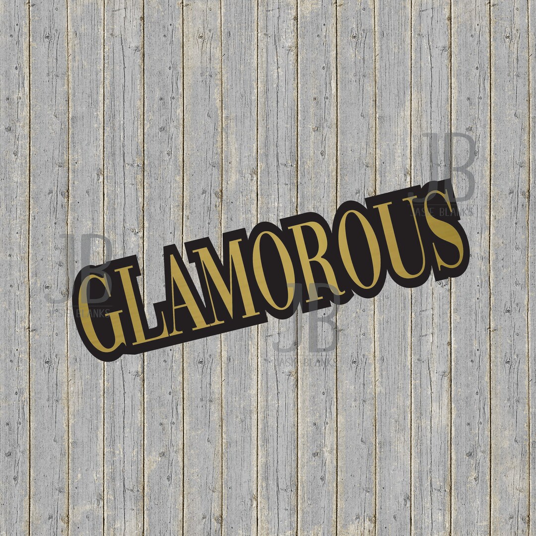 Glamorous Photo Prop - Etsy
