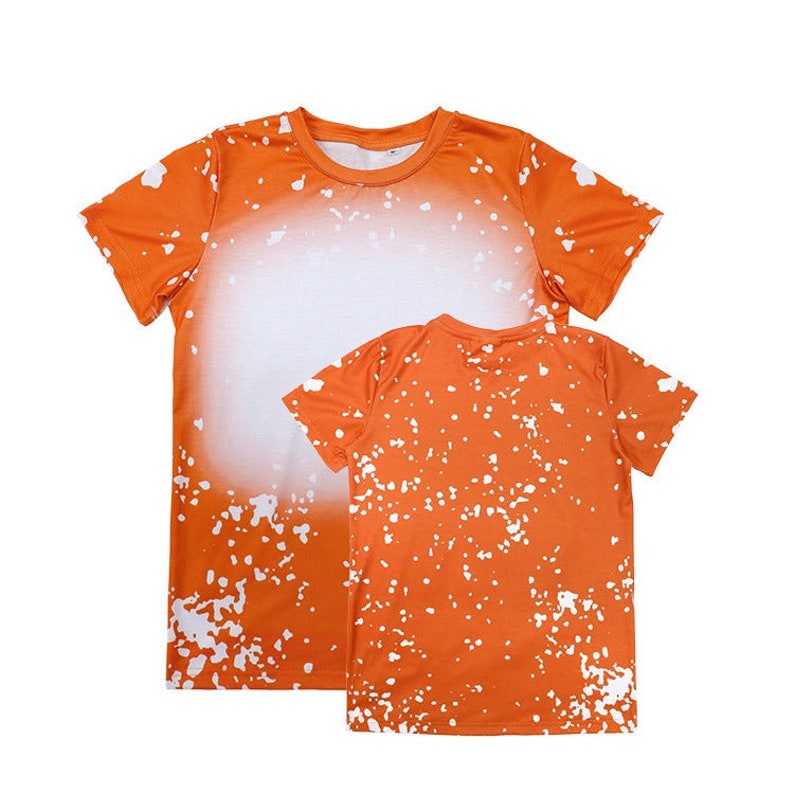 Polyester Bleach T Shirt Orange - Etsy