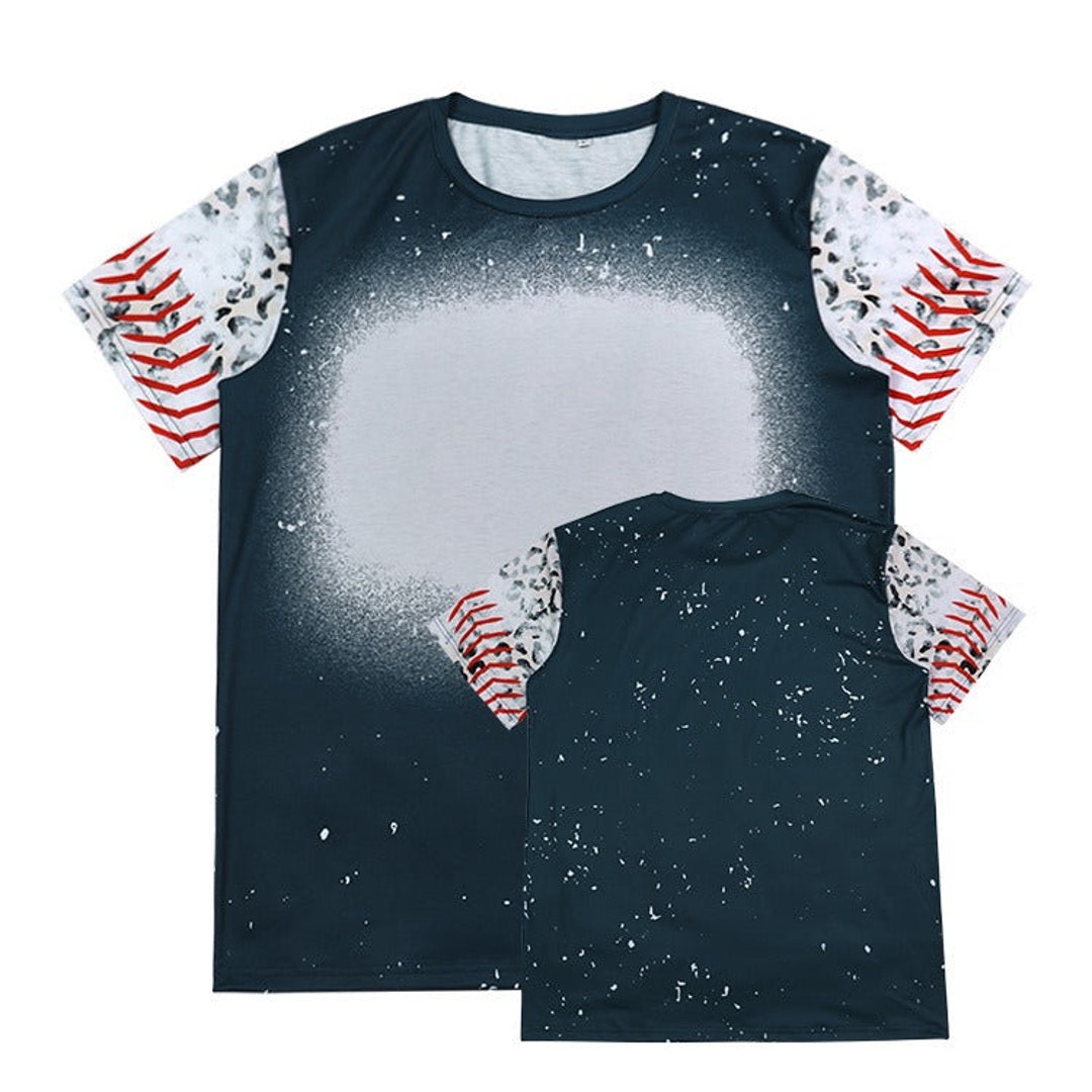 Polyester Bleach T-shirt - Baseball - Etsy
