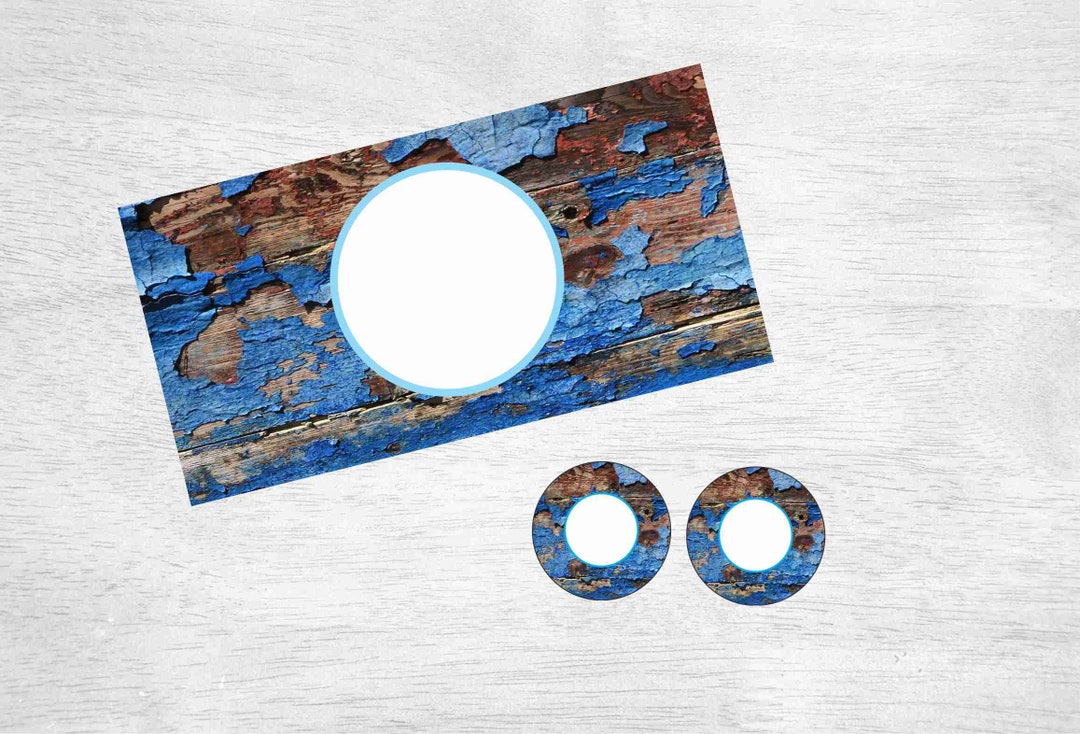 Blue Chipped Paint Car Kit - Etsy