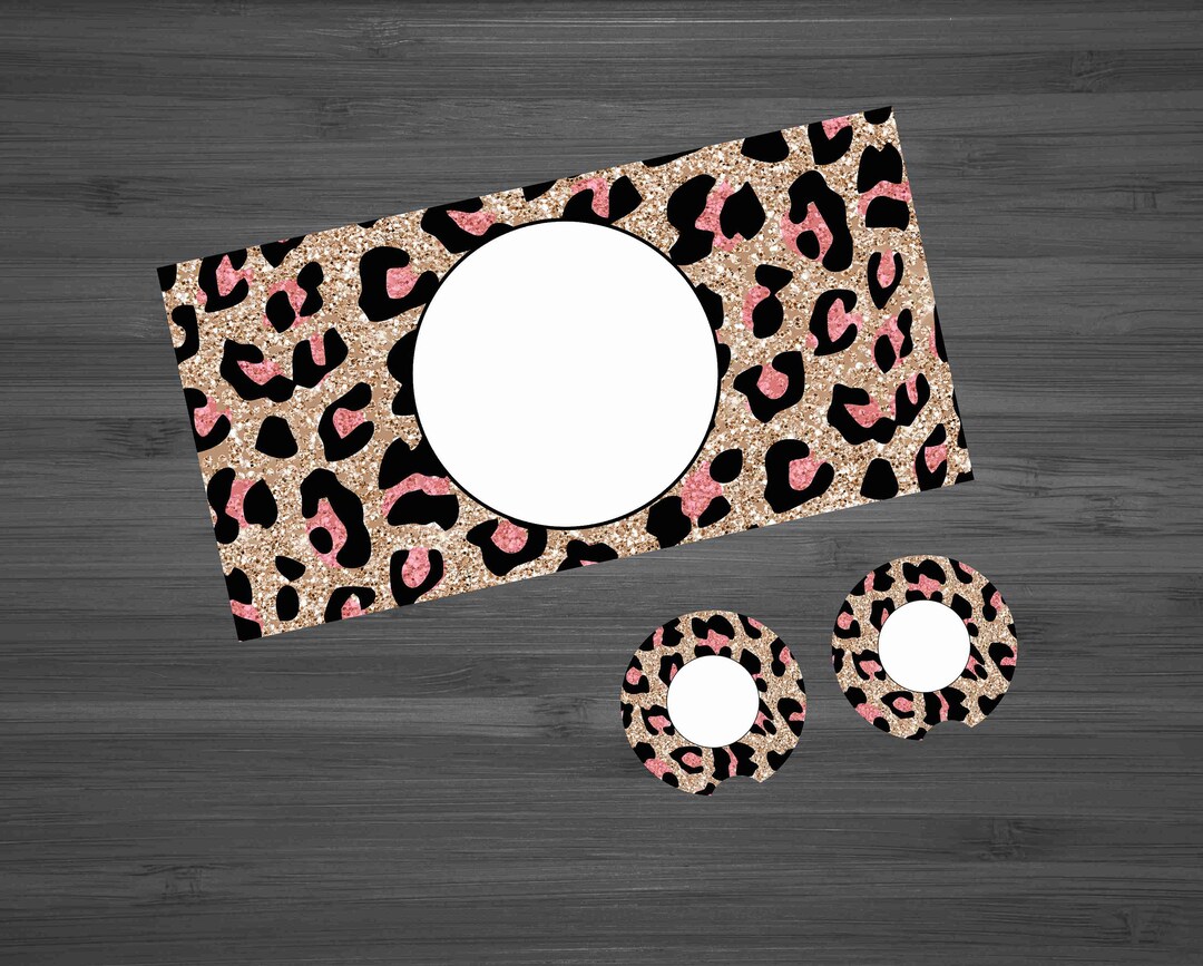 Glitter and Pink Leopard Car Kit - Etsy